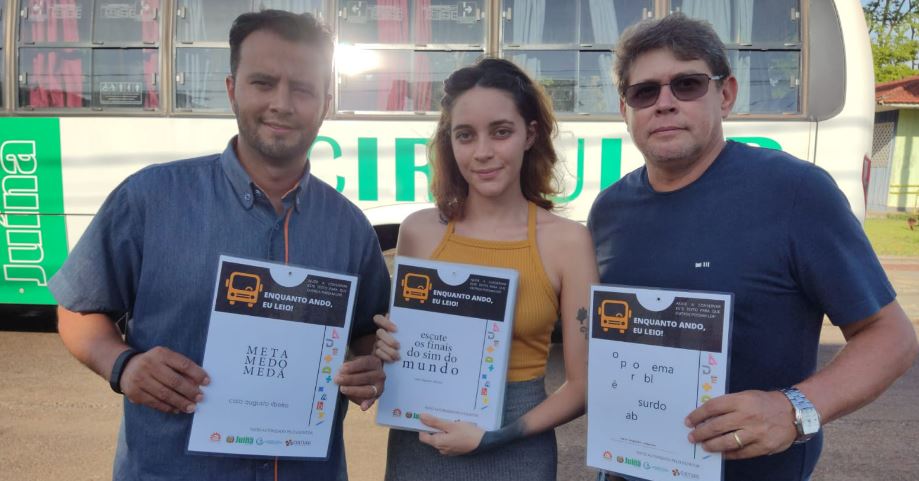 Prefeitura de Juína - Projeto que incentiva leitura no ônibus é lançado ...